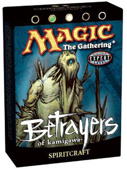 Magic The Gathering Betrayers of Kamigawa Spiritcraft Theme Deck ...