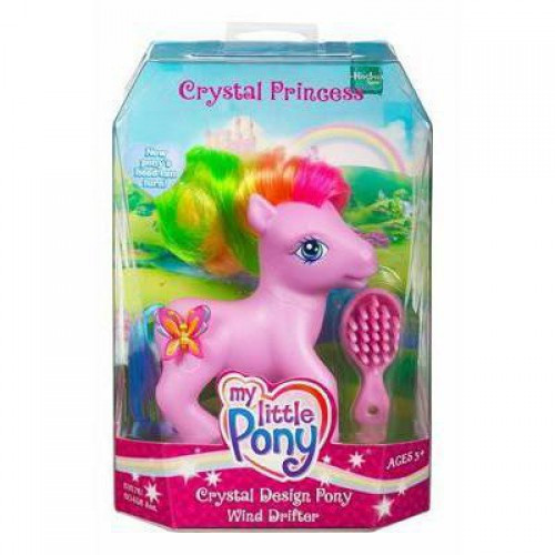 My Little Pony Crystal Princess Crystal Design Wind Drifter Figure ...