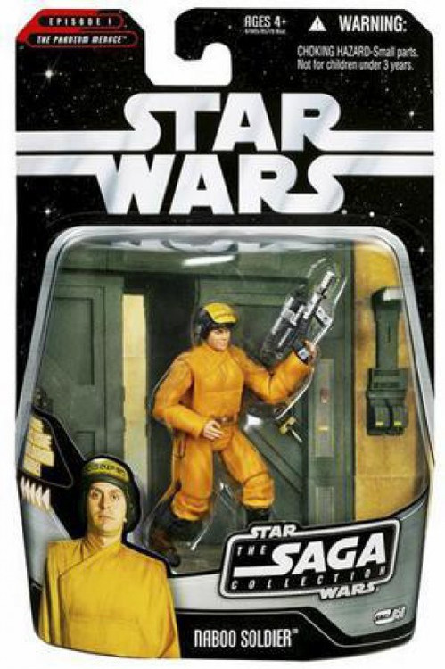 Star Wars Phantom Menace 2006 Saga Collection Naboo Soldier 3.75 Action ...