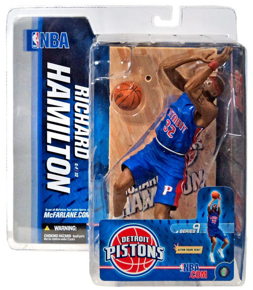 McFarlane Toys NBA Detroit Pistons Sports Basketball Series 9 Richard ...