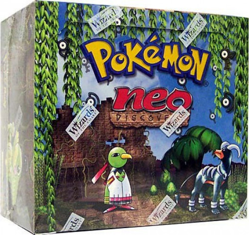 Pokemon Neo Discovery Booster Box 36 Packs Wizards of the Coast - ToyWiz