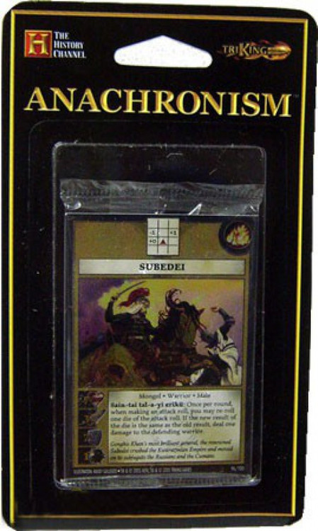 Anachronism Mongol Subedei Warrior Pack TriKing - ToyWiz