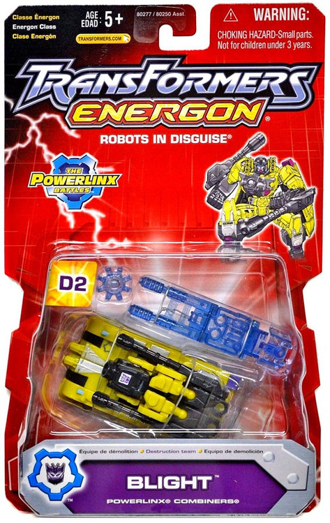 Transformers Energon The Powerlinx Battles Blight Action Figure D2 ...