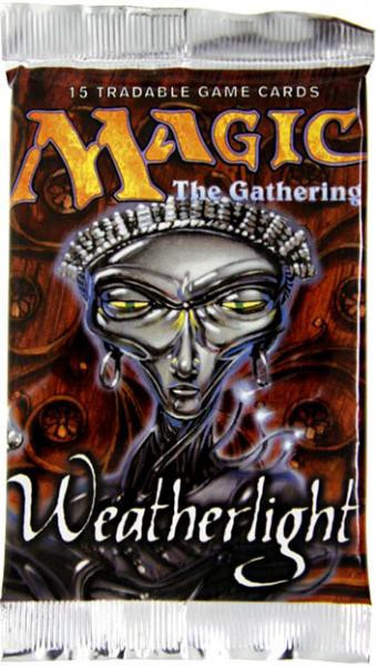 Magic The Gathering Weatherlight Booster Pack 15 Cards Wizards of the ...