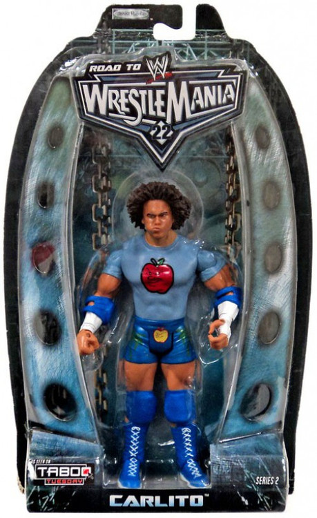WWE Wrestling Road to WrestleMania 22 Series 2 Carlito Action Figure ...