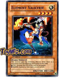YuGiOh Flaming Eternity Single Card Common Element Valkyrie FET-EN010 ...