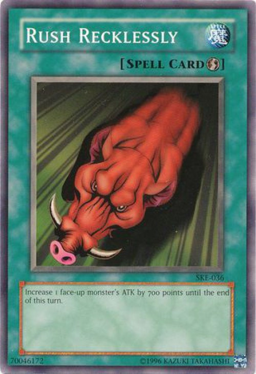 YuGiOh Kaiba Evolution Single Card Common Rush Recklessly SKE-036 - ToyWiz