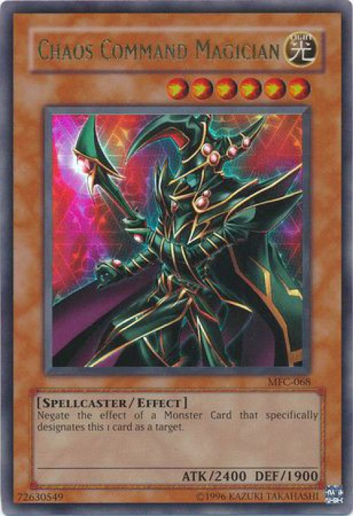 YuGiOh Magicians Force Single Card Ultra Rare Chaos Command Magician ...