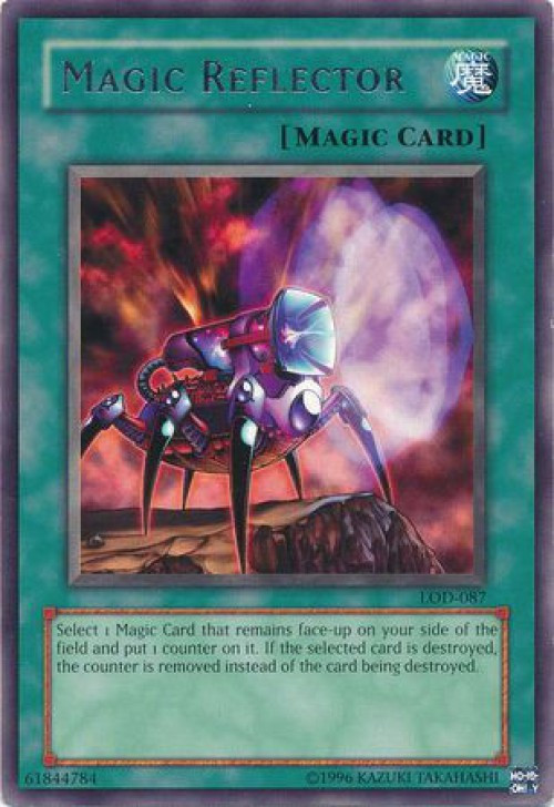 YuGiOh Legacy of Darkness Single Card Rare Magic Reflector LOD-087 - ToyWiz