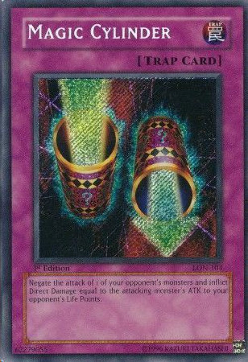YuGiOh Labyrinth of Nightmare Single Card Secret Rare Magic Cylinder ...