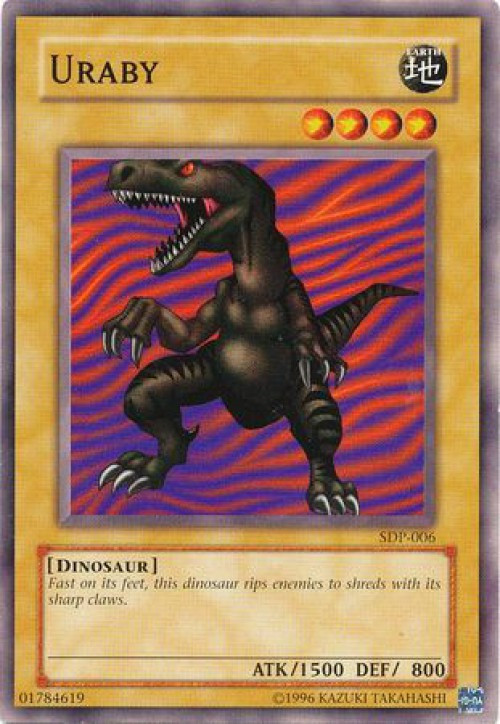 YuGiOh Pegasus Starter Deck Single Card Uraby SDP-006 - ToyWiz