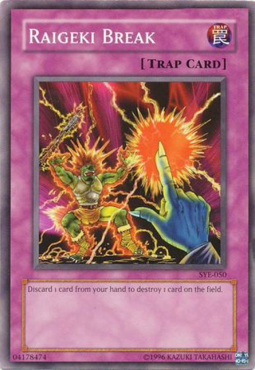 YuGiOh Yugi Evolution Deck Single Card Common Raigeki Break SYE-050 ...