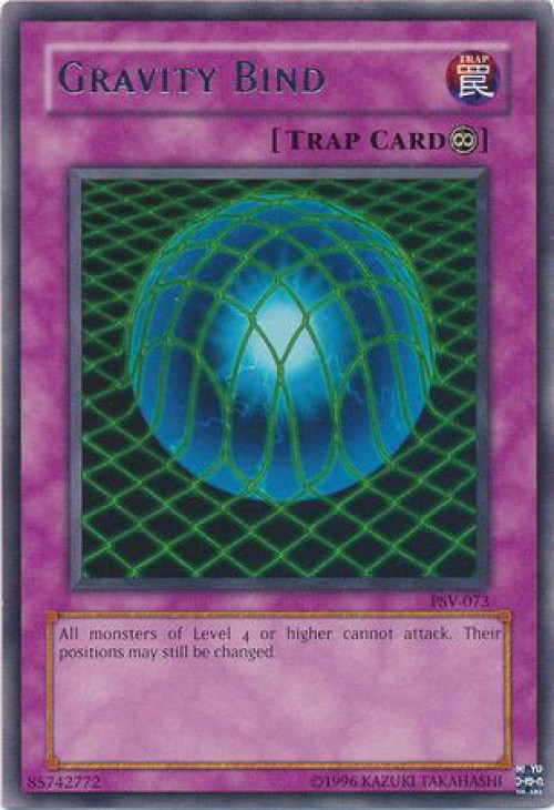 YuGiOh Pharaohs Servant Single Card Rare Gravity Bind PSV-073 - ToyWiz