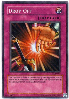 YuGiOh Legacy of Darkness Single Card Super Rare Drop Off LOD-EN097 ...