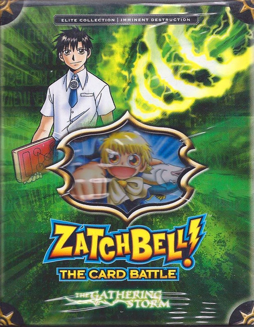 Zatch Bell Card Battle Game Gathering Storm Imminent Destruction Theme ...