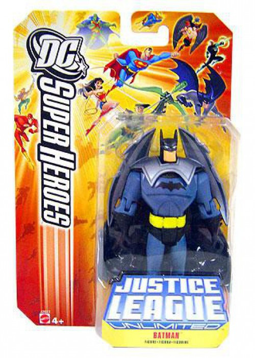 DC Justice League Unlimited Super Heroes Batman 3.75 Action Figure Jet ...