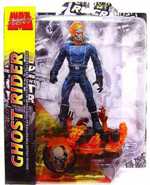 Marvel Marvel Select Ghost Rider 7 Action Figure Diamond Select Toys ...