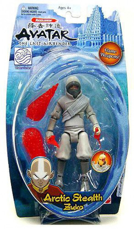 Avatar the Last Airbender Water Series Zuko Action Figure Arctic ...