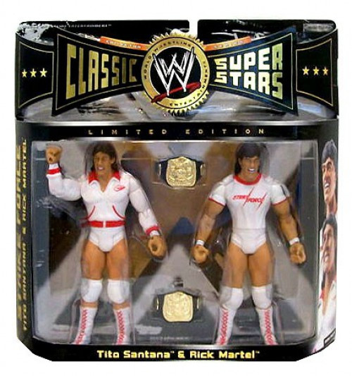 WWE Wrestling Classic Superstars Series 6 Rick Martel Tito Santana ...