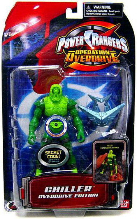Power Rangers Operation Overdrive Chiller Overdrive Edition Action ...