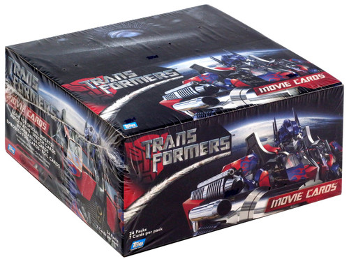Transformers Topps Transformers Movie Trading Card Box 24 Packs - ToyWiz