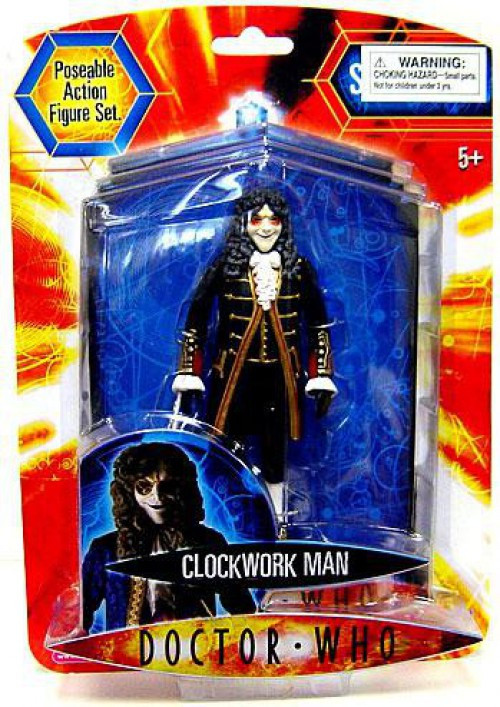 Doctor Who Underground Toys Series 2 Clockwork Man Action Figure Black ...