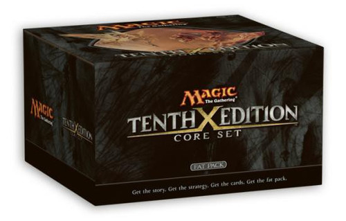 Magic The Gathering Tenth Edition FAT Pack Includes 8 Booster Packs ...