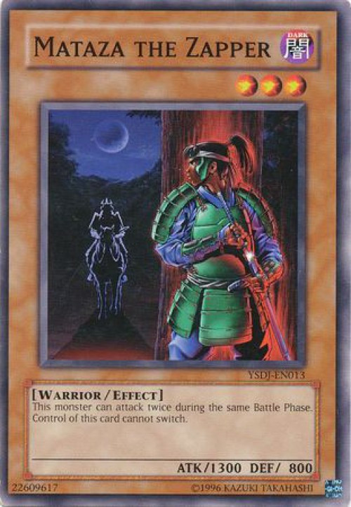 YuGiOh Starter Deck Jaden Yuki Single Card Common Mataza the Zapper ...