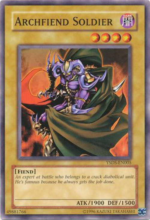 YuGiOh Syrus Truesdale Starter Deck Single Card Common Archfiend ...