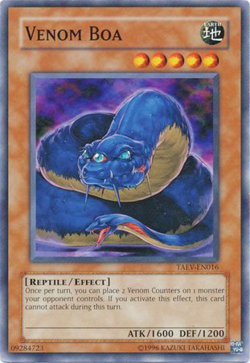 YuGiOh GX Trading Card Game Tactical Evolution Single Card Common Venom ... YuGiOh GX Trading Card Game Tactical Evolution Single Card Common Venom ...