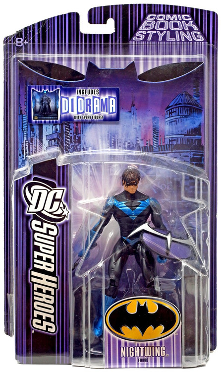 DC Batman Super Heroes Nightwing 6 Action Figure Mattel Toys - ToyWiz