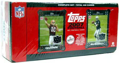 NFL Topps 2007 Football Exclusive Complete Set - ToyWiz