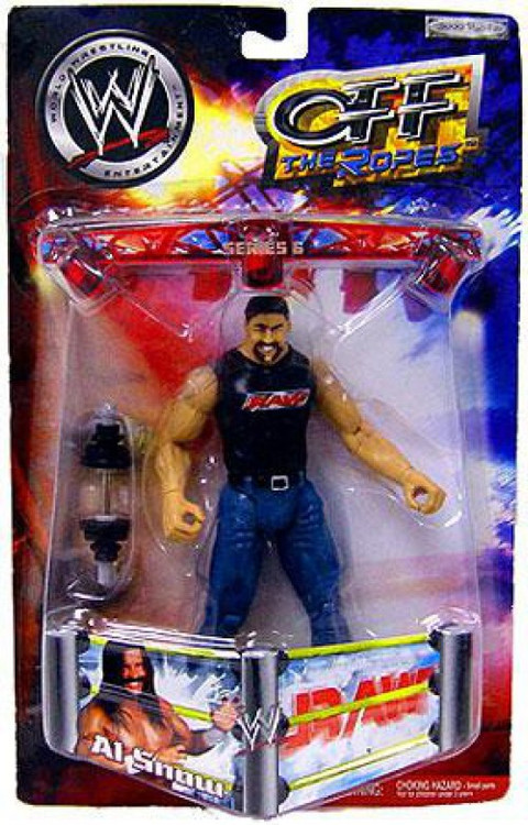 WWE Wrestling Off The Ropes Series 6 Al Snow Action Figure Jakks ...