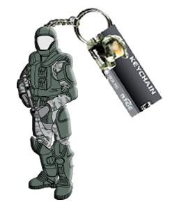 Halo ODST PVC Keychain Bungie - ToyWiz