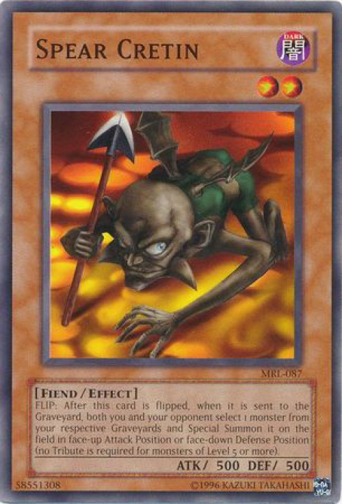 YuGiOh Magic Ruler Single Card Common Spear Cretin MRL-087 - ToyWiz