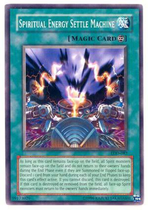 YuGiOh Legacy of Darkness Single Card Common Spiritual Energy Settle ...
