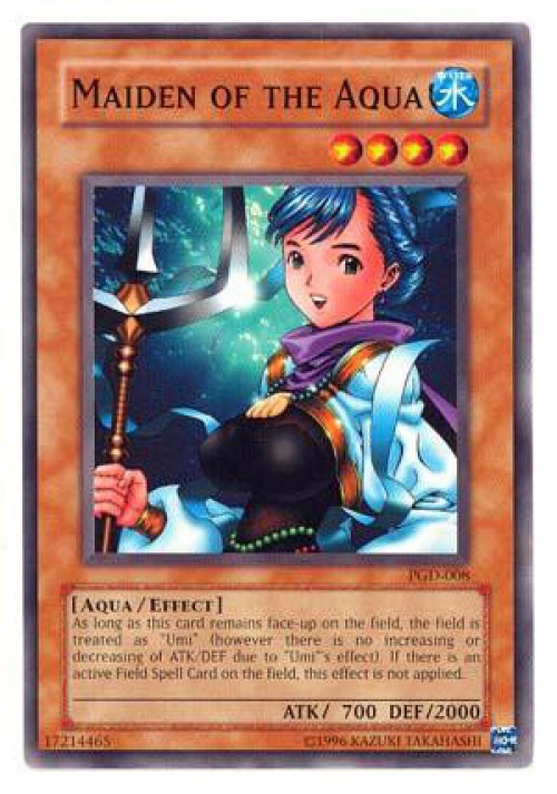 YuGiOh Pharaonic Guardian Single Card Common Maiden of the Aqua PGD-008 ...
