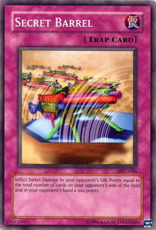 YuGiOh Magicians Force Single Card Common Secret Barrel MFC-046 - ToyWiz