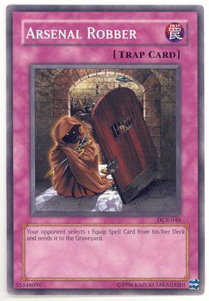 YuGiOh Dark Crisis Single Card Common Arsenal Robber DCR-048 - ToyWiz
