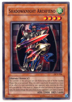 YuGiOh Dark Crisis Single Card Common Shadowknight Archfiend DCR-068 ...