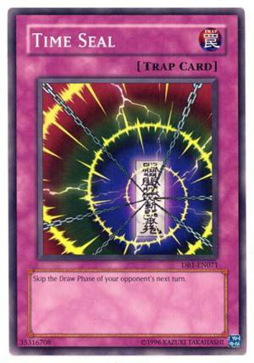 YuGiOh Dark Beginning 1 Single Card Common Time Seal DB1-EN071 - ToyWiz