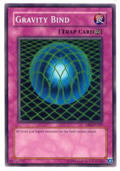 YuGiOh Dark Beginning 1 Single Card Common Gravity Bind DB1-EN187 - ToyWiz