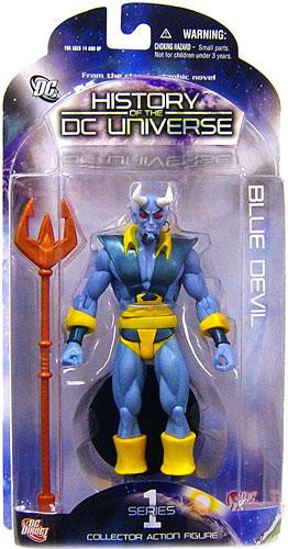 DC History of the DC Universe Series 1 Blue Devil Action Figure DC ...