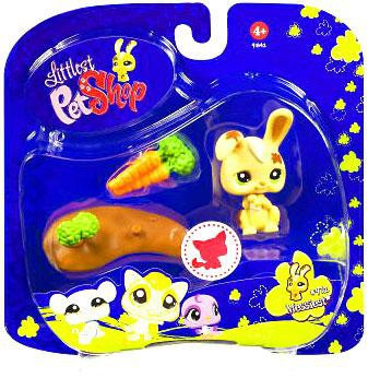 Littlest Pet Shop 2009 Assortment A Series 3 Bunny Figure 972 Mud ...