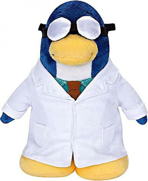 Club Penguin Series 2 Gary the Gadget Guy 6.5 Plush Figure Version 1 ...