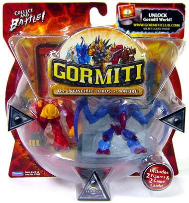 Gormiti Series 1 Fiery Hammer Steal Beak Mini Figure 2-Pack RANDOM ...