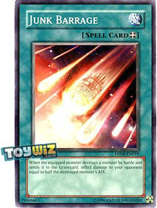 YuGiOh YuGiOh 5Ds Duelist Pack Yusei Fudo Single Card Common Junk ...