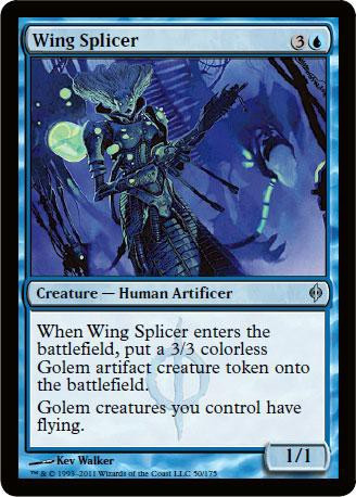 Magic The Gathering New Phyrexia Single Card Uncommon Wing Splicer 50 ...