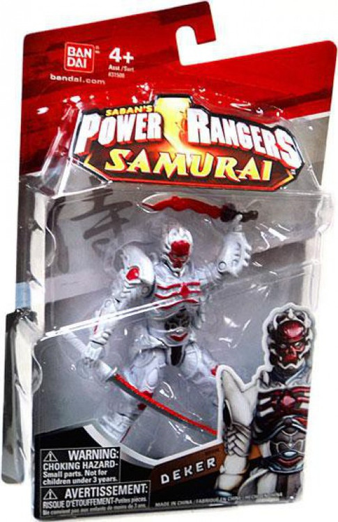 Power Rangers Samurai Deker 4 Action Figure Bandai America - ToyWiz
