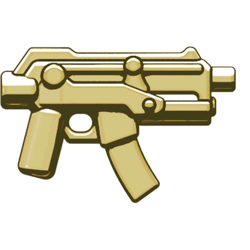 BrickArms Weapons Apoc SMG 2.5 Tan - ToyWiz